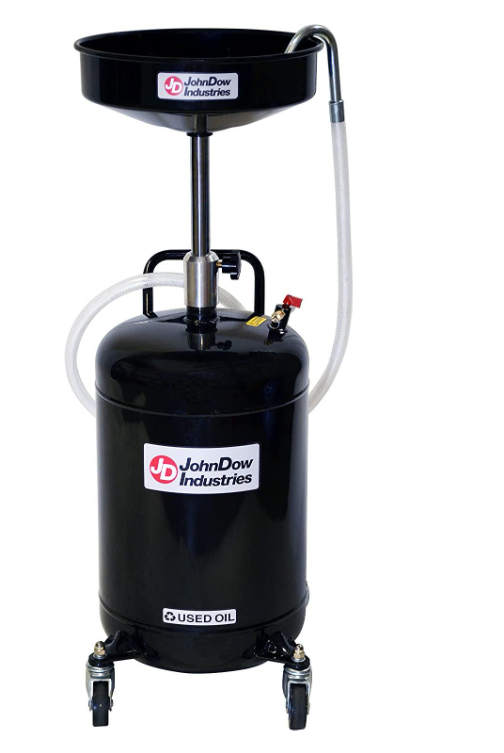 What should you look for when buying an oil drain tank?